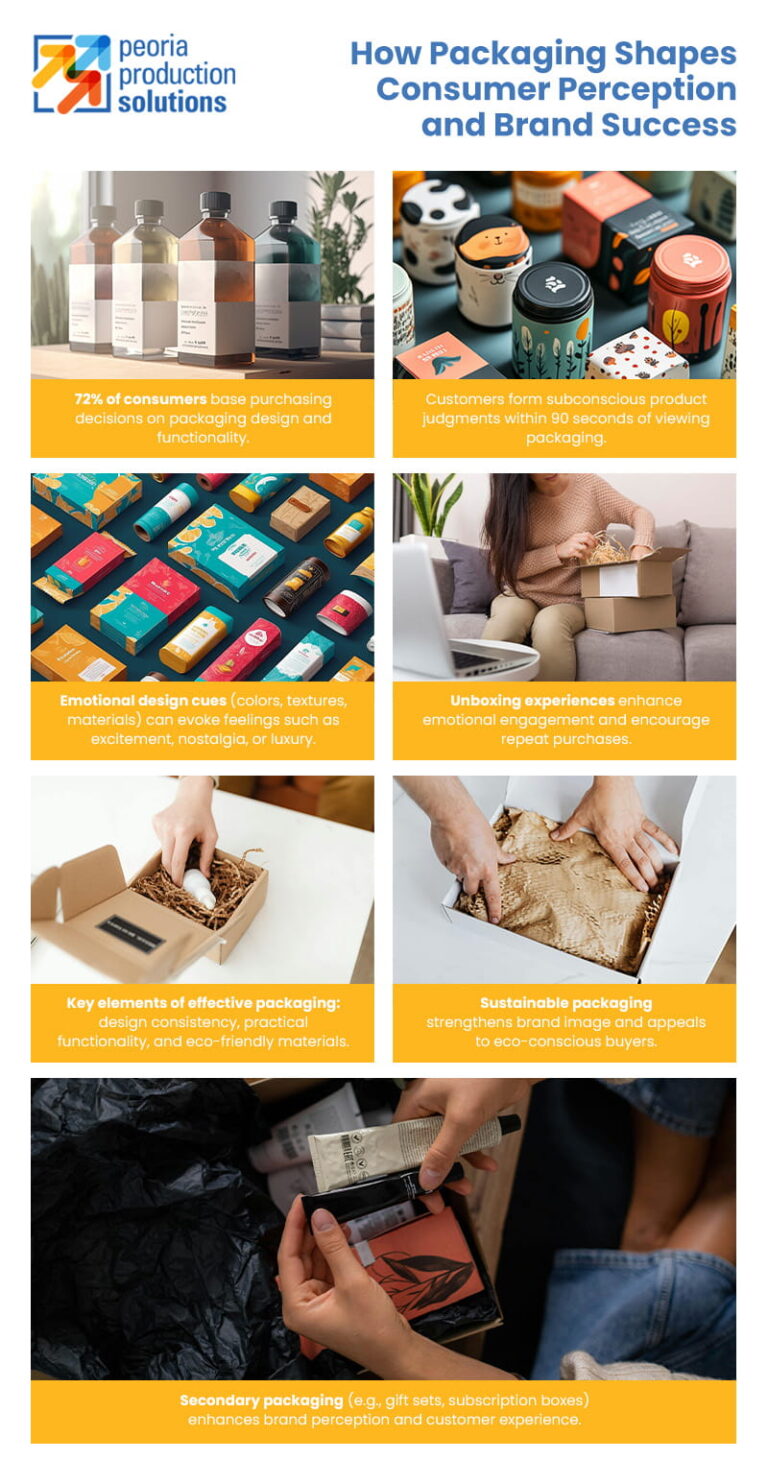 How Packaging Shapes Consumer Perception and Brand Success- Infographic